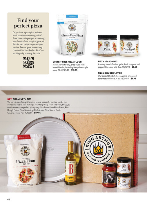 King Arthur Baking Company catalog - Page 42-43