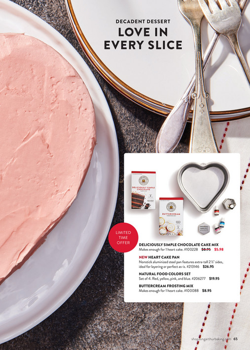 King Arthur Baking Company catalog - Page 64-65