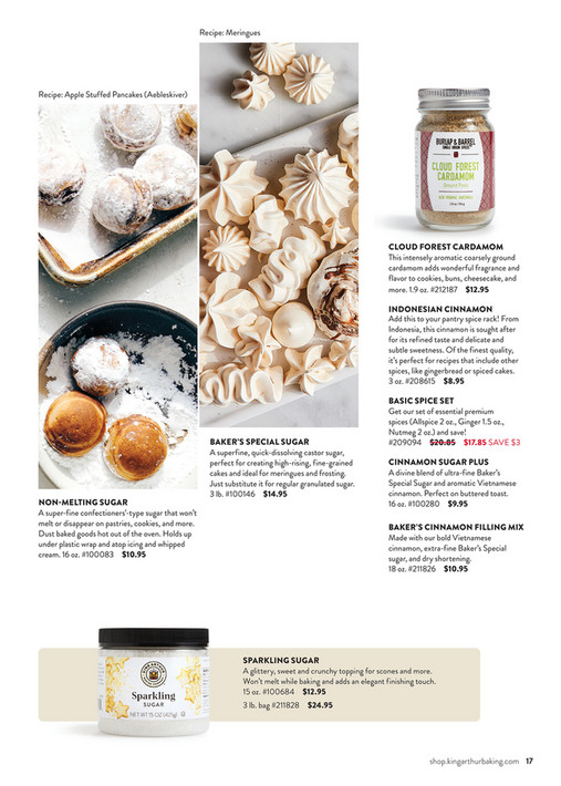 King Arthur Baking Company catalog - Page 16-17