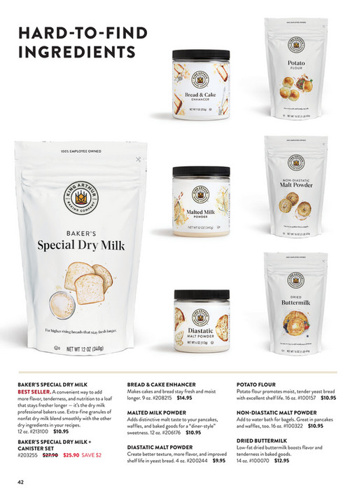 King Arthur Baking Company - Fall 2024, Issue 3 - Page 42-43