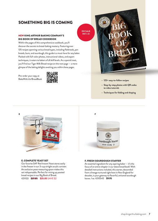 King Arthur Baking Company - Fall 2024, Issue 3 - Page 6-7