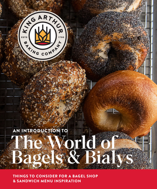 King Arthur Baking Company - The World of Bagels Bialys 2024, King ...